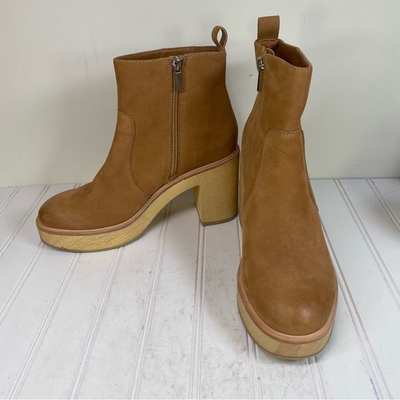 Dolce Vita | Shoes | Dolce Vita Cecile Tan Nubuck Platform Ankle Booties | Poshmark